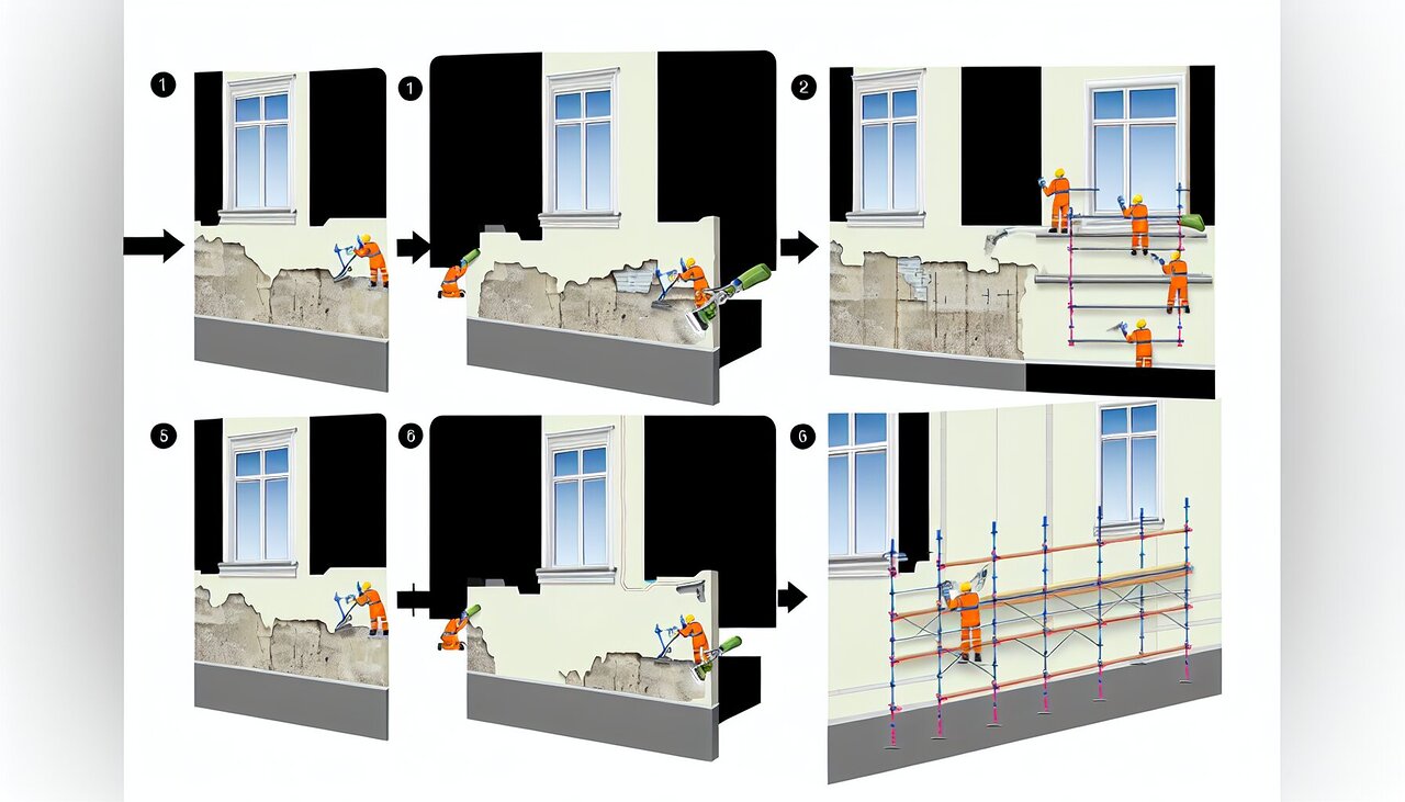 Etapes Ravalement De Facade